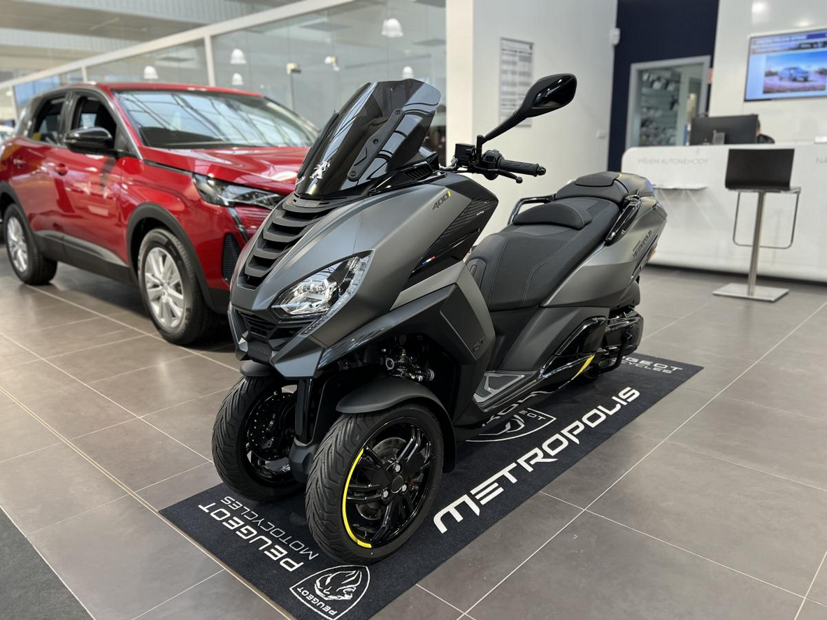 PEUGEOT METROPOLIS GT - SATIN TITANIUM | Lenner Motors